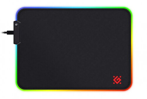 Коврик для мыши Defender Black L Light черный (50008)