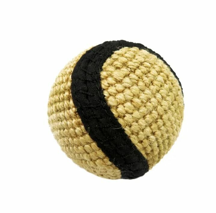 BUFFALO Игрушка для собак мяч плетеный 6 см