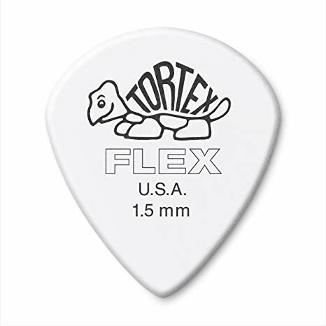 Медиатор Dunlop 466R1.5 Tortex Flex Jazz III XL, 1.5 мм, 1 шт.