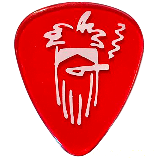 Медиатор Dunlop RWR01XH Gels Reverend Willy Mexican Lottery X-Heavy, красный, 1.20 мм, 1 шт.