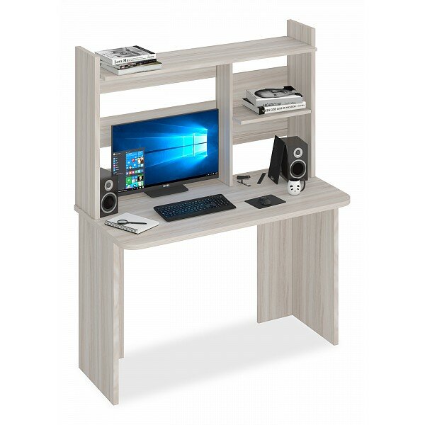 Стол компьютерный Merdes Домино Lite СКЛ-Прям120Р+НКЛ-120