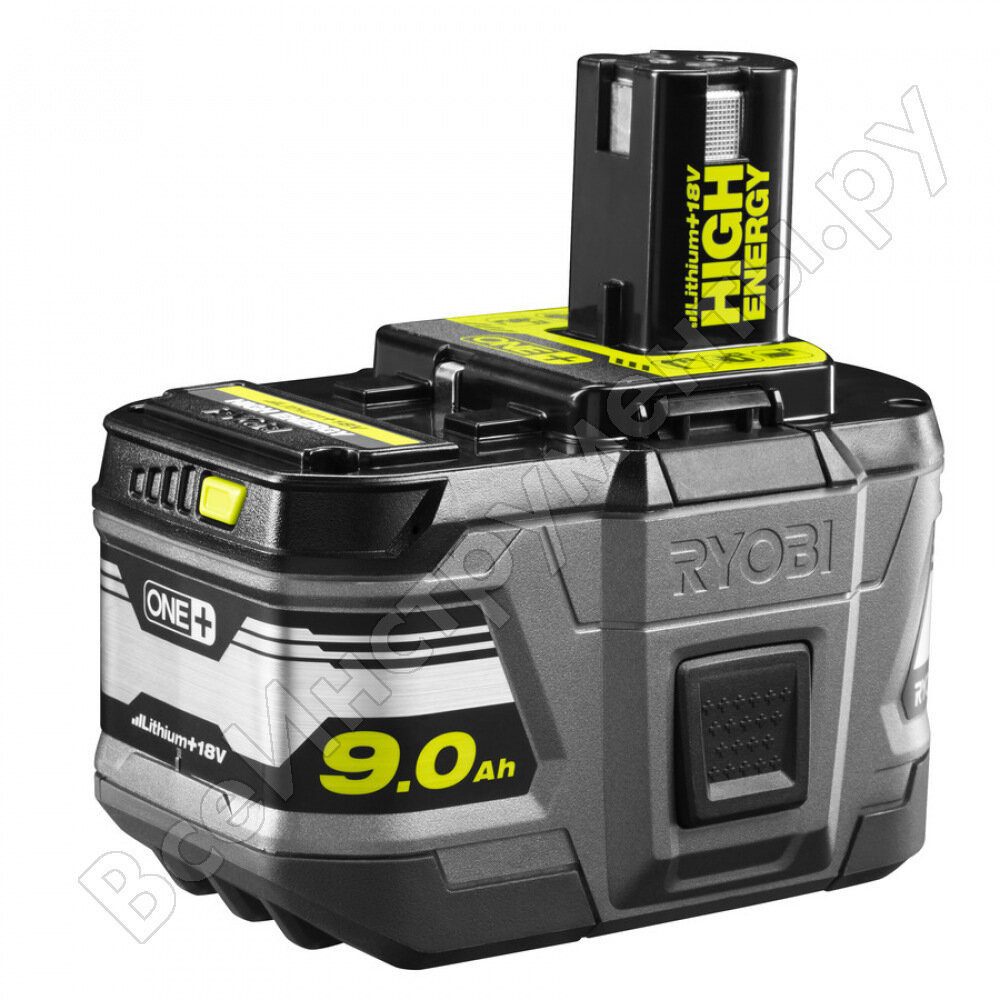 Аккумулятор ONE+ High Energy (18 В, 9 А*ч, Li-Ion) Ryobi RB18L90 5133002865