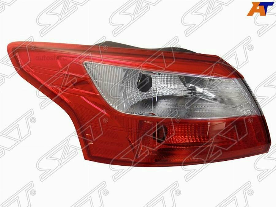 SAT ST43119A6L Фонарь задний Ford Focus 10-15 (Слева/ 4D SED)