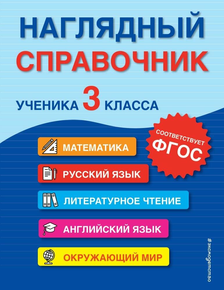 Наглядный справочник ученика 3-го класса (Горохова А. М, Пожилова Е. О, Хацкевич М. А.)