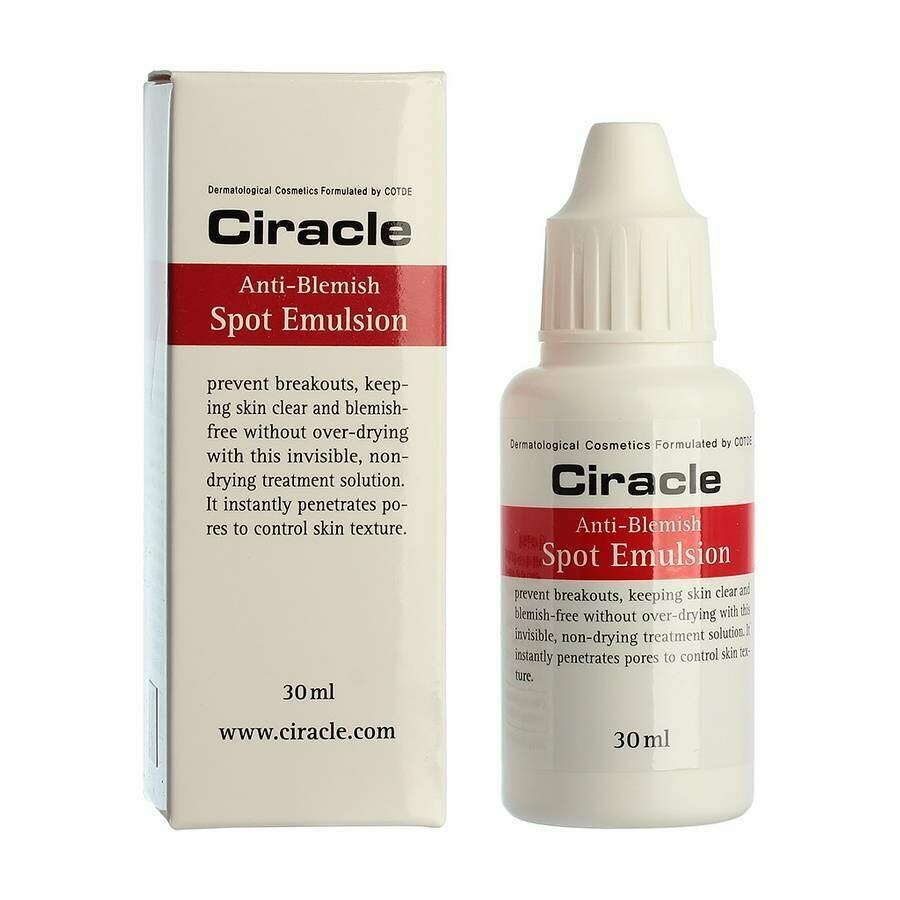 Ciracle Эмульсия для проблемной кожи Anti Blemish Spot Emulsion, 30 мл