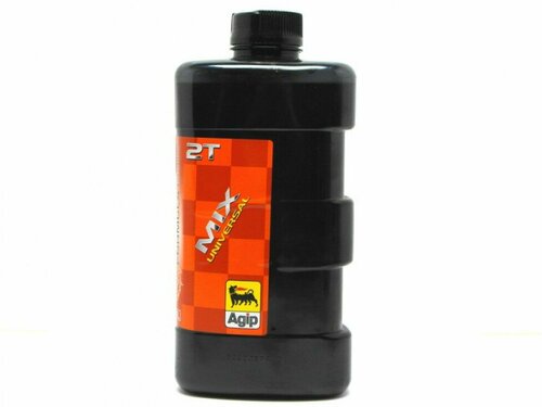 AGIP MIX 2T 1L Мин. масло для 2-х такт. малогабар. техники AG-MIX2T-1L ...