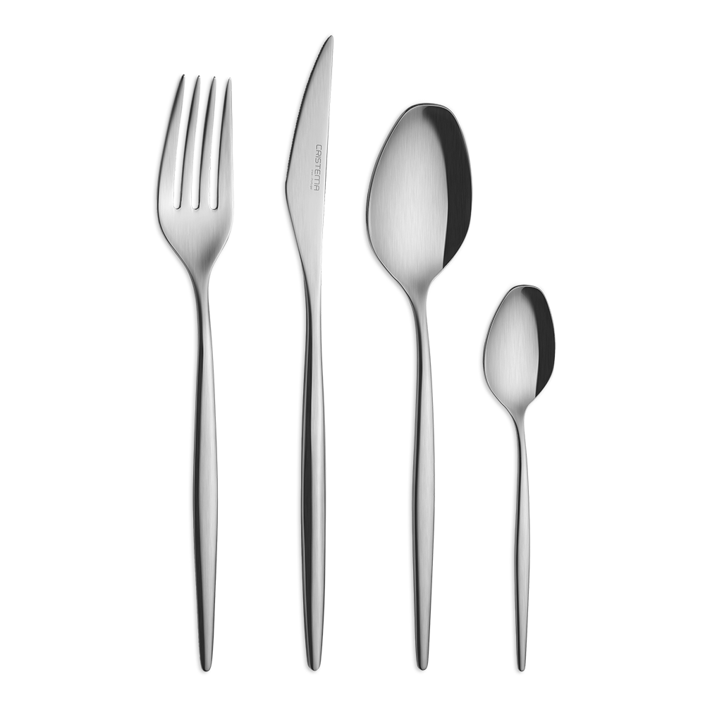 Набор столовых приборов на 6 персон, 24 предм, CRISTEMA Rabat (Португалия) арт. PEP-19300-24LE