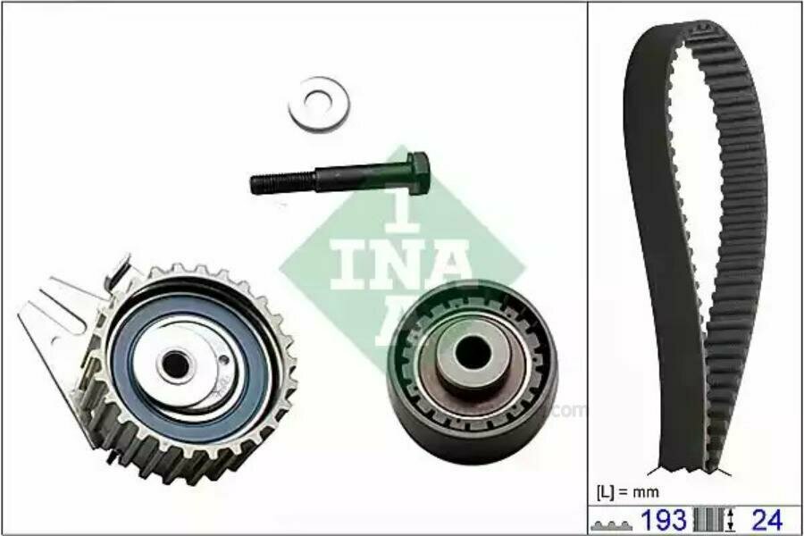INA 530062310 530 0623 10_Комплект ремня ГРМ Fiat Brava (182)/Bravo (182)/DOBLO (119, 223)/Marea (185)/PALIO/PUNTO (188)/STRADA (178E) 10/1995->