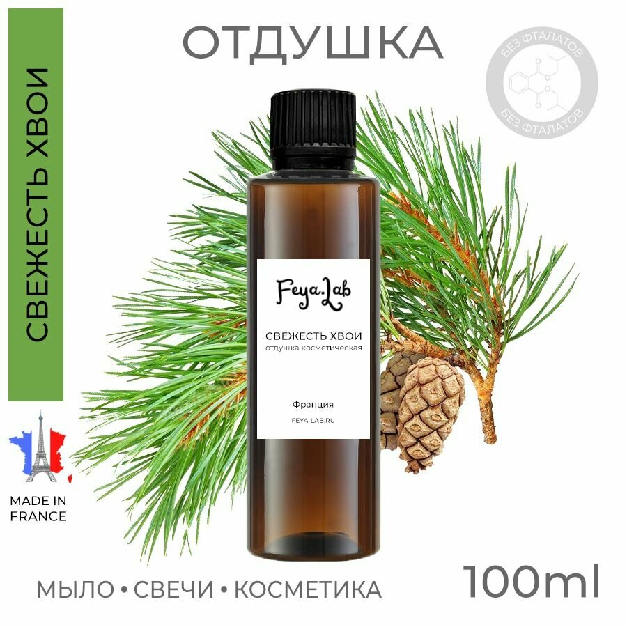 Отдушка "Свежесть хвои", пр. Франция, 100 мл Feya.Lab для косметики, высокая концентрация