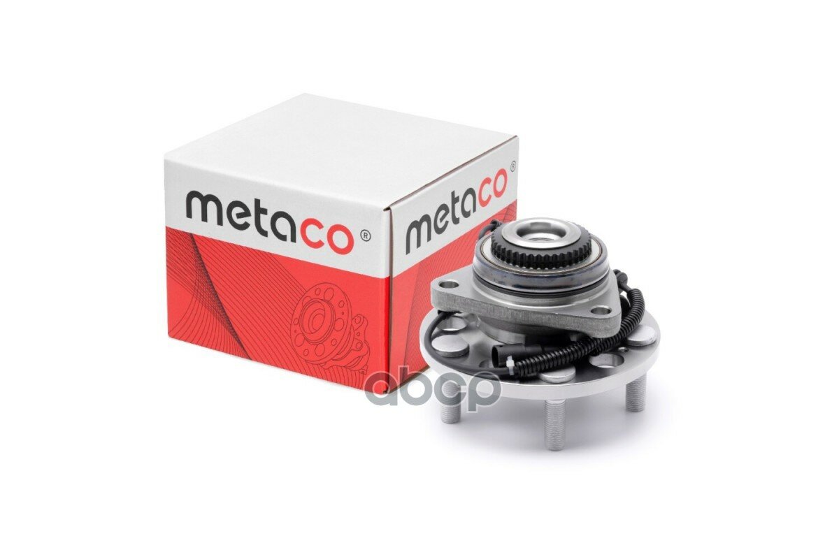 Ступица передняя SSANG YONG ACTYON/KYRON/REXTON 5 шпилек/ 4WD с подшипником и датчиком ABS METACO арт. 5000-043