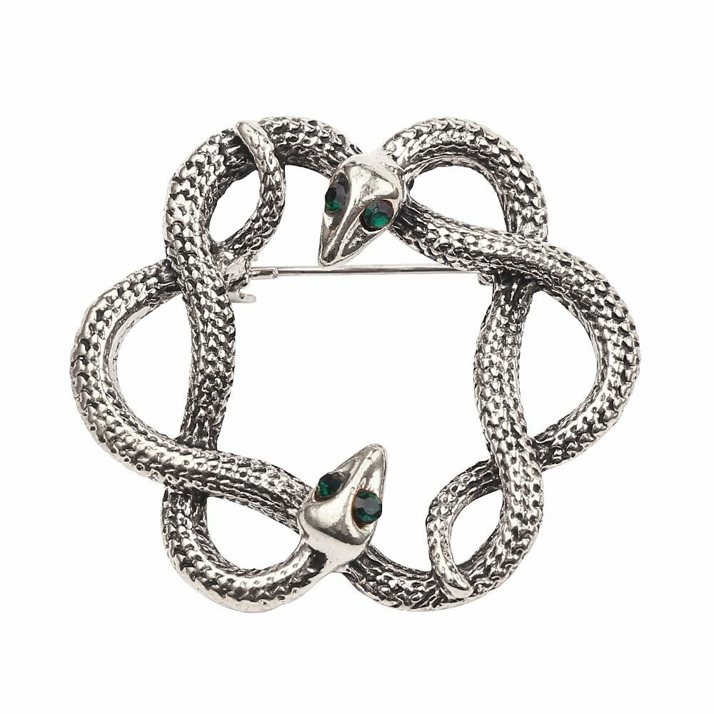 Брошь, стразы