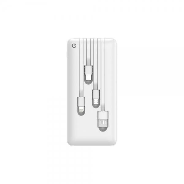 Внешний аккумулятор Perfeo PF_B4879 ABSOLUTE 10000mah, белый
