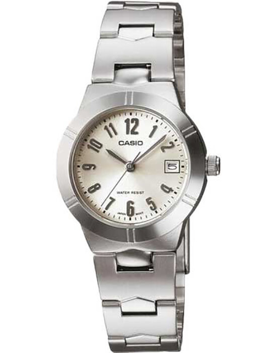 Наручные часы CASIO Collection, белый/серебряный — фото 1