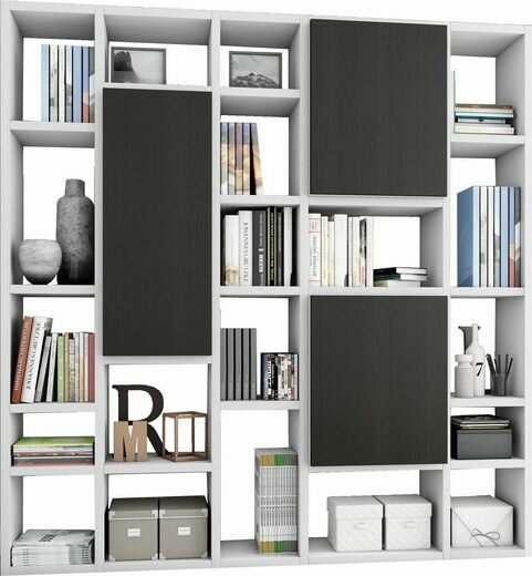 Стеллаж Куб-2 МДФ Венге для документов для книг 180*200*38