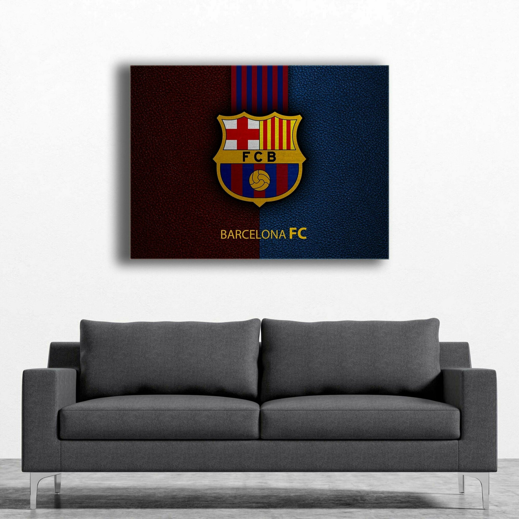 Интерьерная картина на холсте / Футбольный клуб / Барселона 40*60