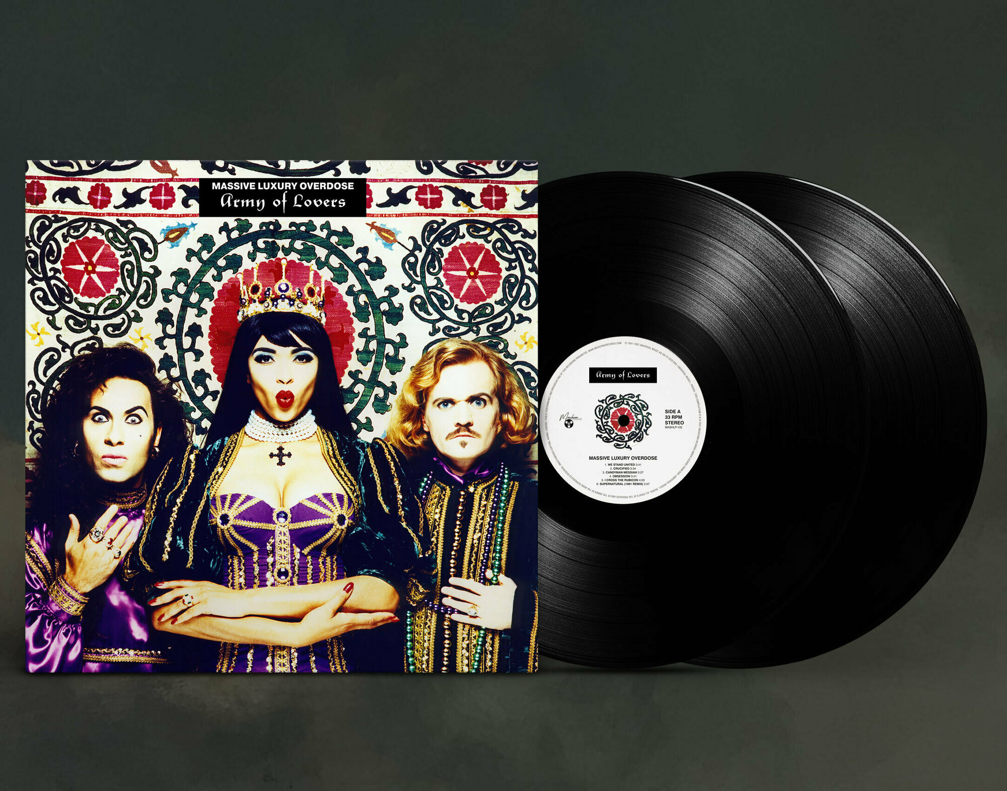 Виниловая пластинка Army Of Lovers - "Massive Luxury Overdose" (1991/1992) Ultimate Edition Black 2LP