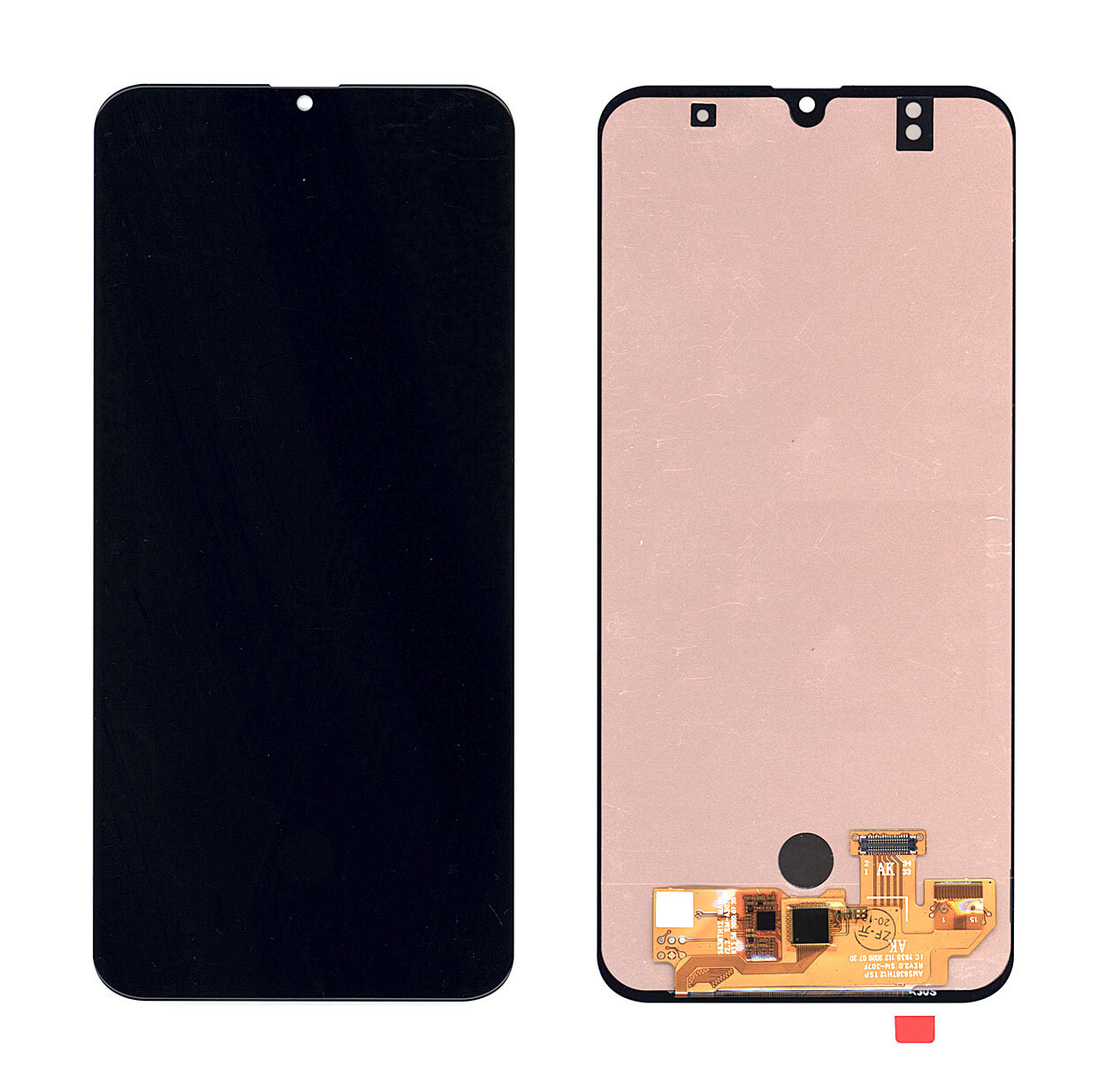 Дисплей для Samsung Galaxy A30S SM-A307F в сборе с тачскрином (OLED) черный