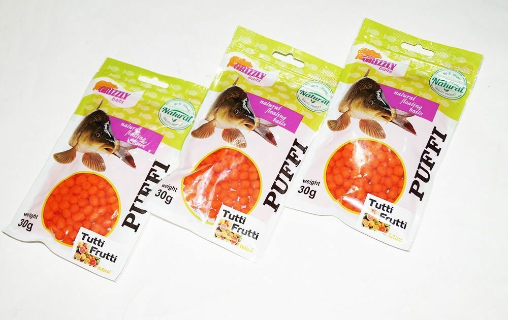 Воздушное тесто PUFFI пенотесто насадка для рыбалки 3шт