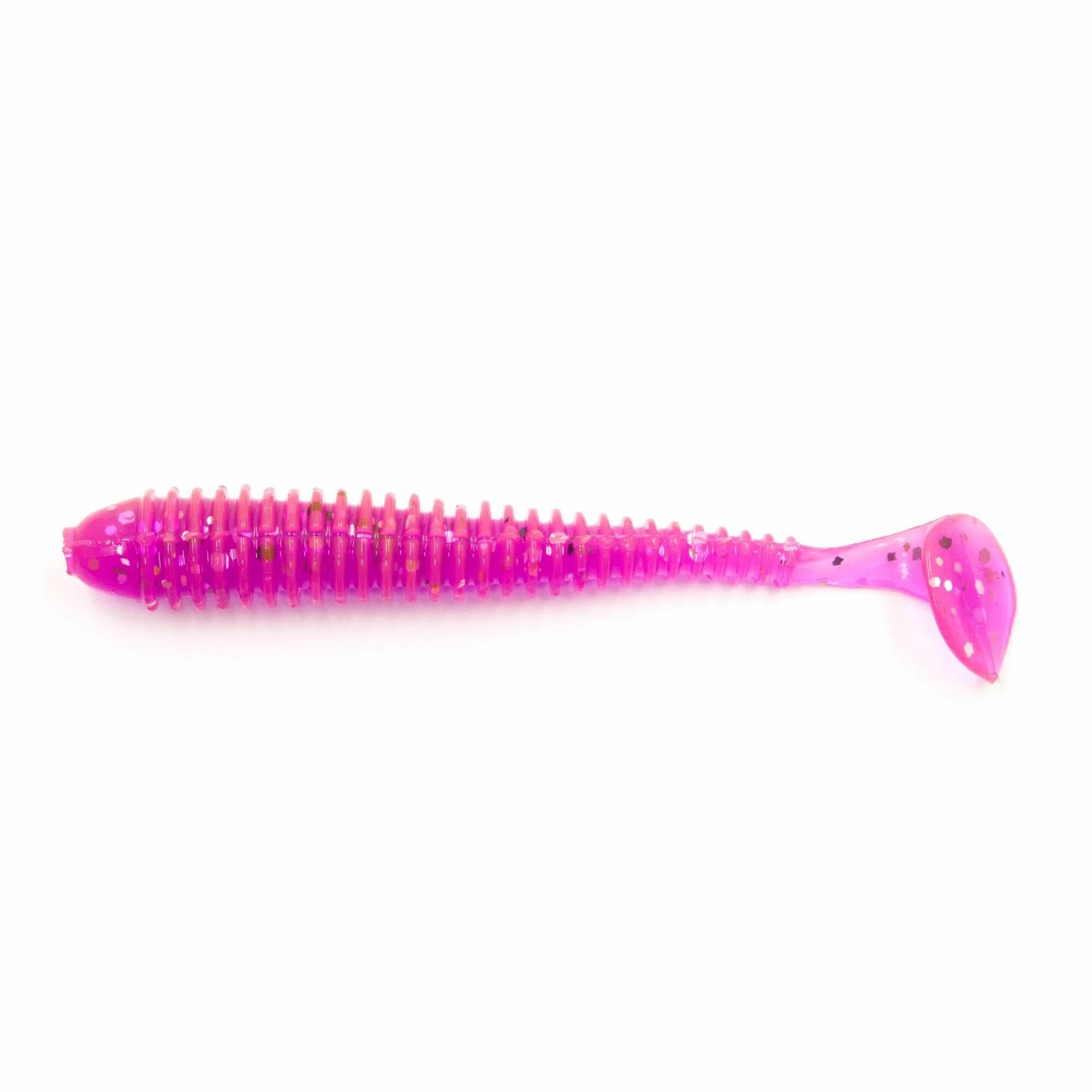 Силиконовая приманка для рыбалки виброхвост YAMAN PRO Betta, р.4,5 inch, цвет #21 - Magic Violet (уп. 5 шт.)