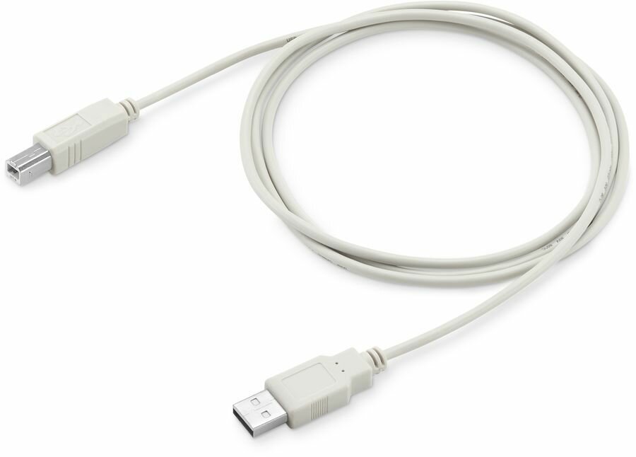Кабель USB2.0 Buro USB-A-B-1.5C, AM/BM, 1.5м