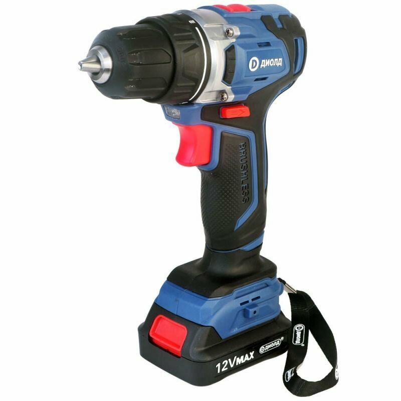 Дрель-шуруповерт аккумуляторная Диолд ДЭА-12ЛИ-08