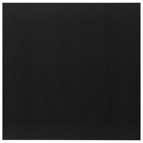 Доска меловая 30х30 см, немагнитная, без рамки, ПВХ, черная, BRAUBERG, 238316