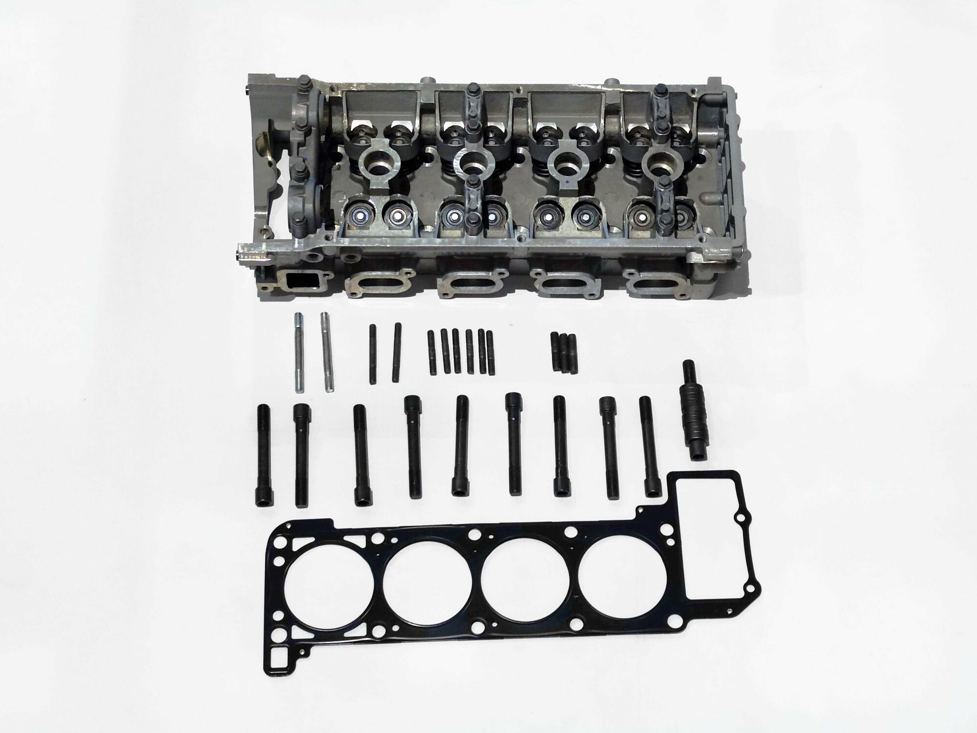 Головка блока в сборе для а/м УАЗ с двигателем 4091, 40911, евро 3/ 4, трёхопорная, комплект