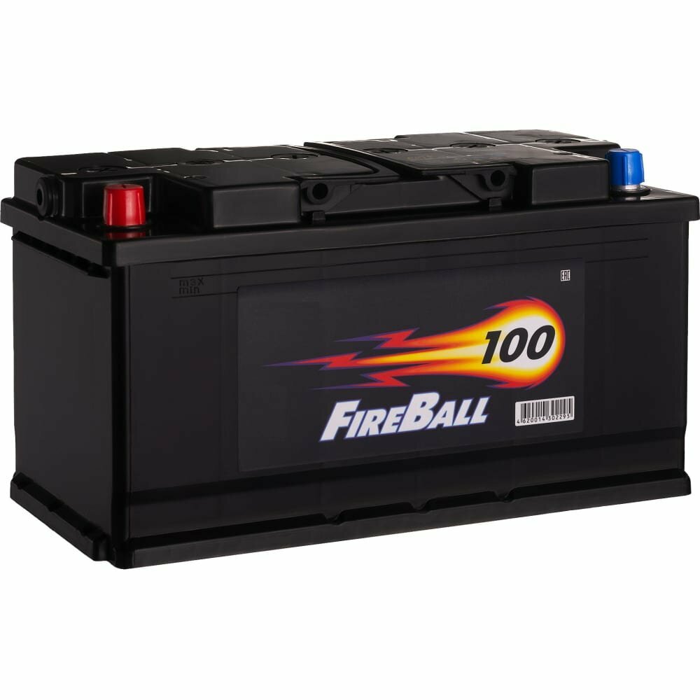 Аккумулятор FIRE BALL 6ст 100 N, 810 А CCA, 600119020