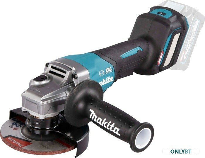 Аккумуляторная УШМ Makita GA029GZ, 125 мм, без аккумулятора черный/синий