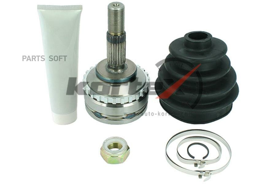 KVJ054 KORTEX ШРУС RENAULT CLIO II/KANGOO/NISSAN 1.2-1.9DTI 97-09 нар. +ABS