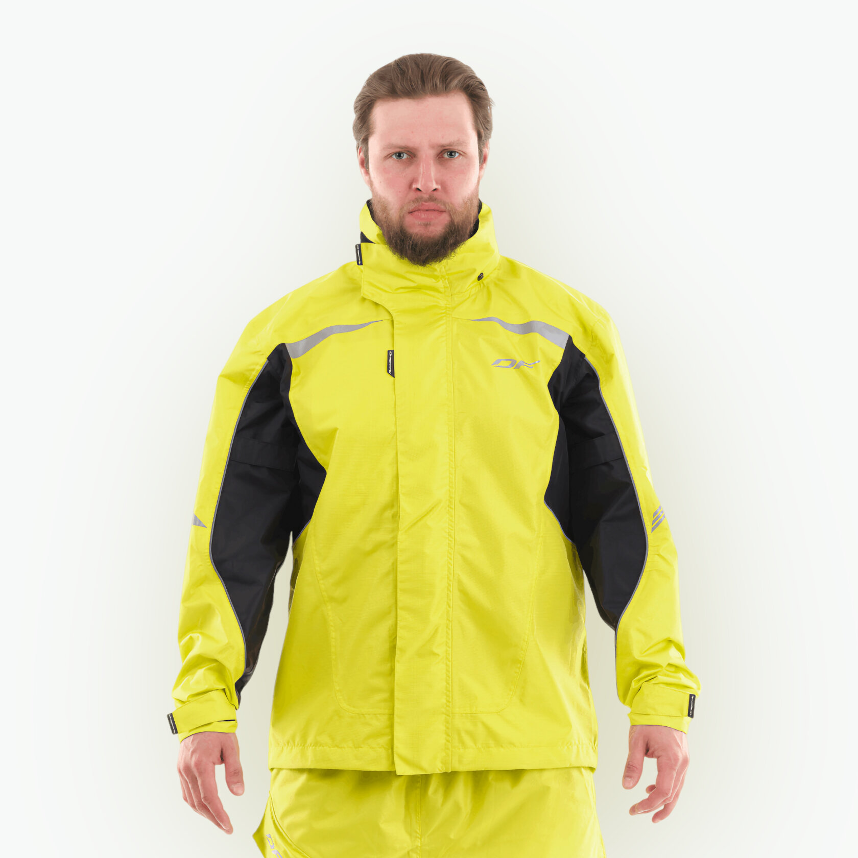 Куртка-дождевик Dragonfly EVO YELLOW - Желтая - Рост 158-164