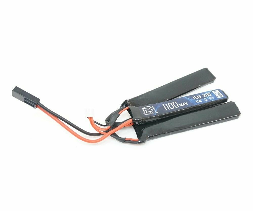 Аккум. BlueMAX 11.1V Lipo 1100mAh 20C triple 3x лепестковый