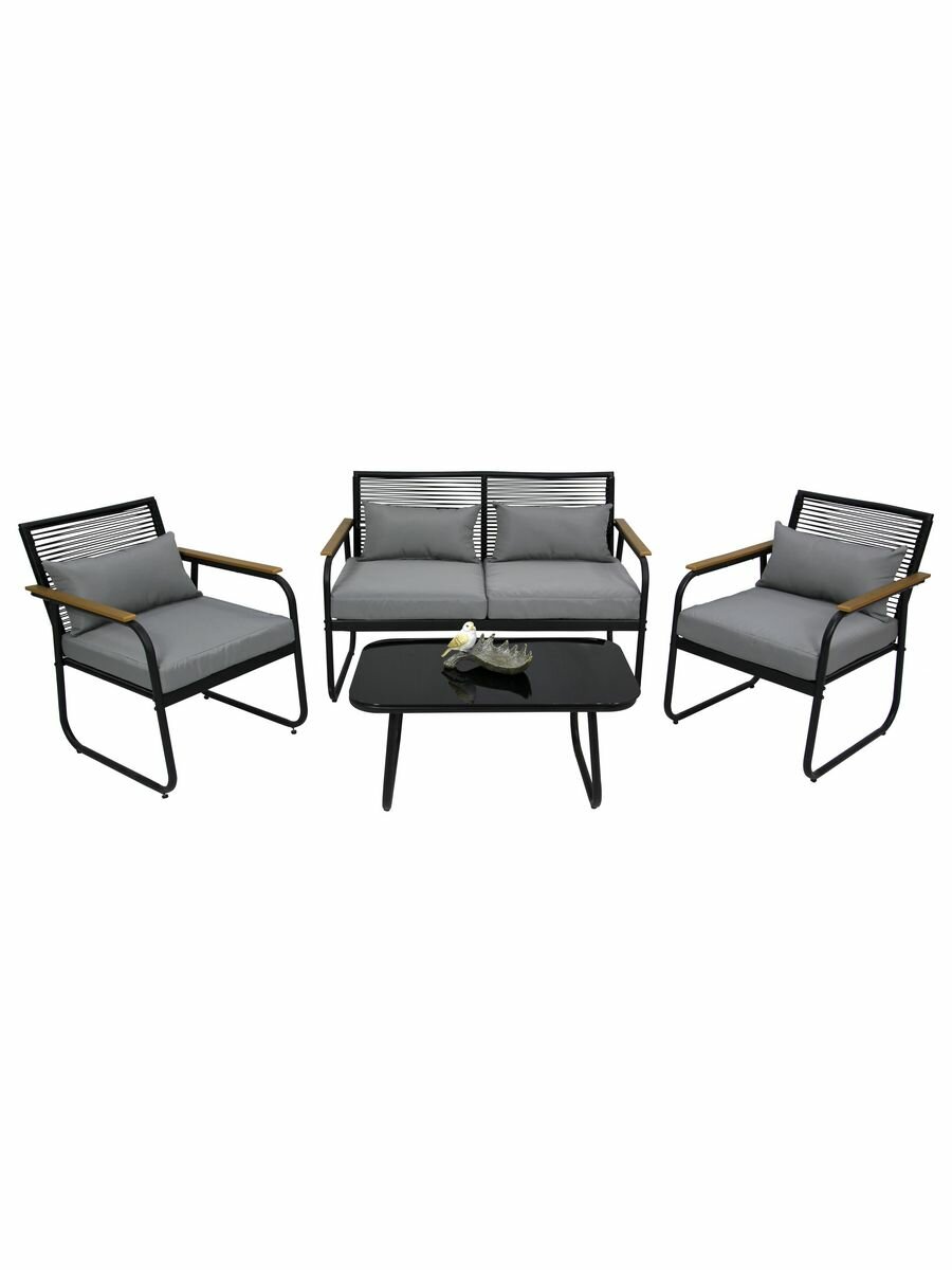 Набор мебели My Home, 4 персоны, устойчивый к влаге, для улицы