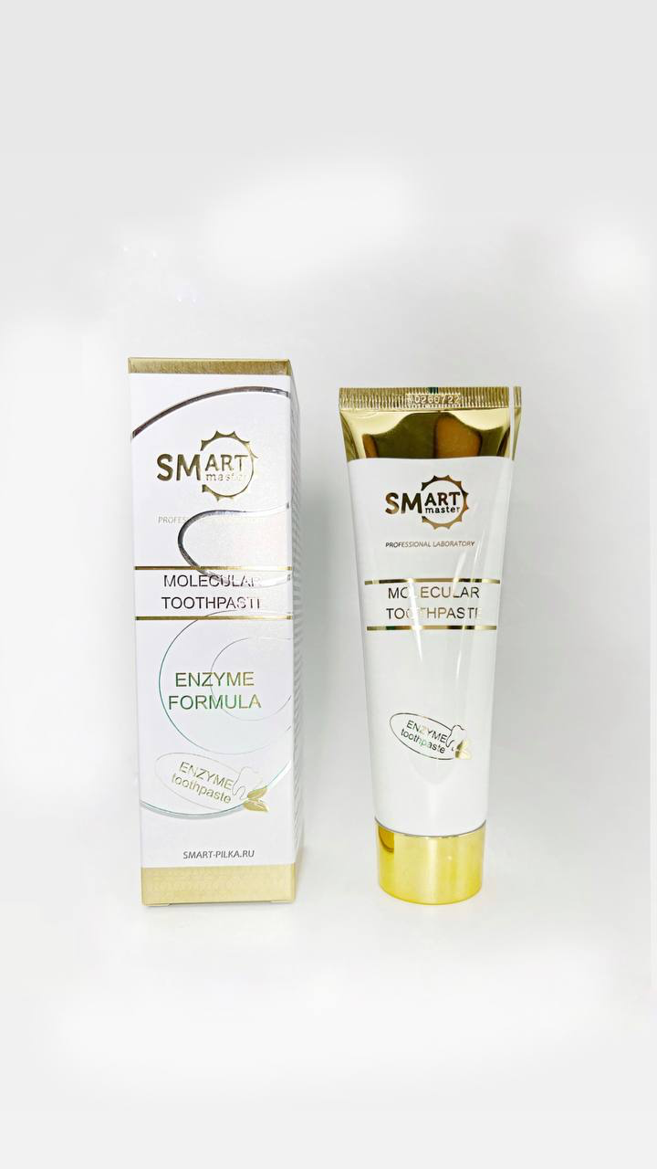 Молекулярная зубная крем-паста MOLECULAR TOOTHPASTE, ENZYM FORMULA, 60 мл
