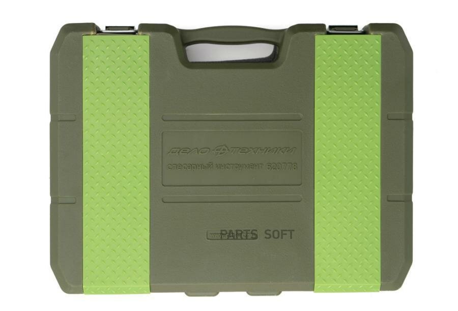 Дело техники 620778 Набор инструмента 1/2 1/4-77 предм. с трещоточными ключами ДТ/3 ()