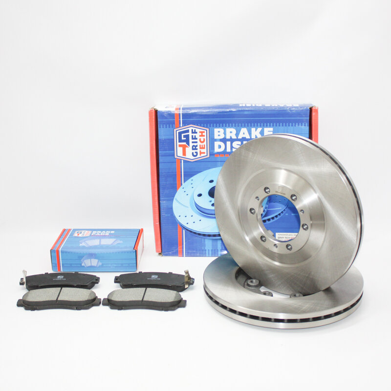 Комплект передние тормозные диски и колодки Great Wall Hover H5 / H3 Turbo / DW Hower H5 / 3103102K02 / 3501120XK02XA