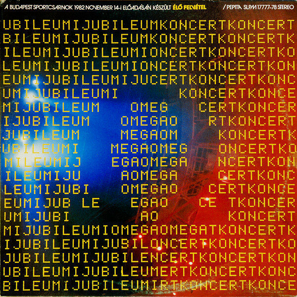 Omega 'Jubileumi Koncert' 2LP/1983/Rock/Hungary/Nm
