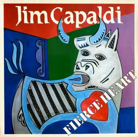 Старый винил, WEA, JIM CAPALDI - Fierce Heart (LP , Used)