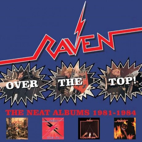 Компакт-Диски, HEAR NO EVIL RECORDINGS, RAVEN - Over The Top: The Neat Years 1981-1984 (4CD)