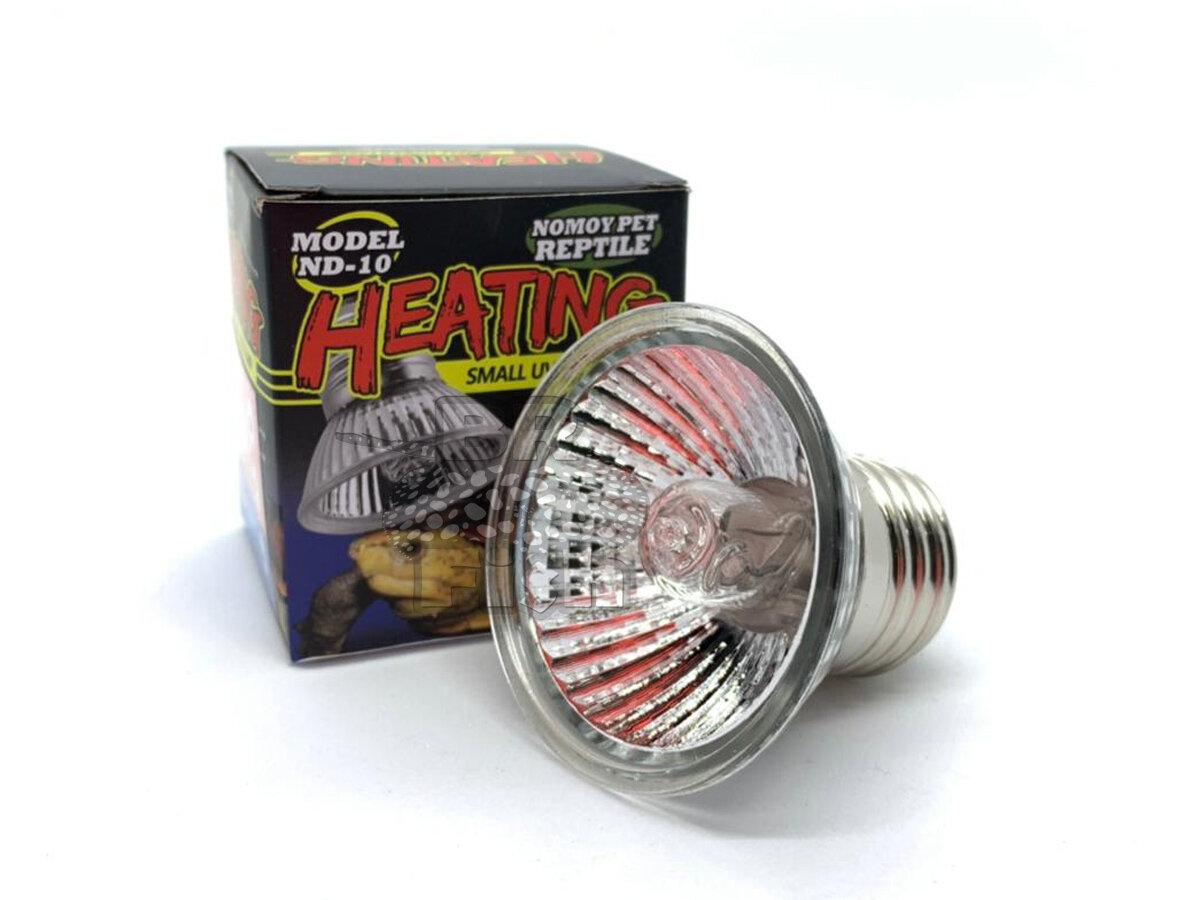 Греющая лампа для террариума (Nomoy Pet ND-10 25W), 25 Вт, UVB 3.0, цоколь Е27