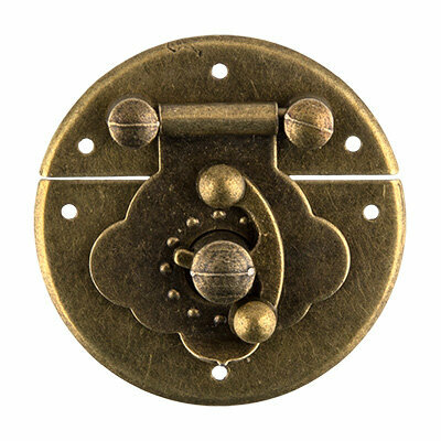 Mr. Carving MMG-011 фурнитура для шкатулок "замок" 4.1 x 4.1 см 5х1 шт.