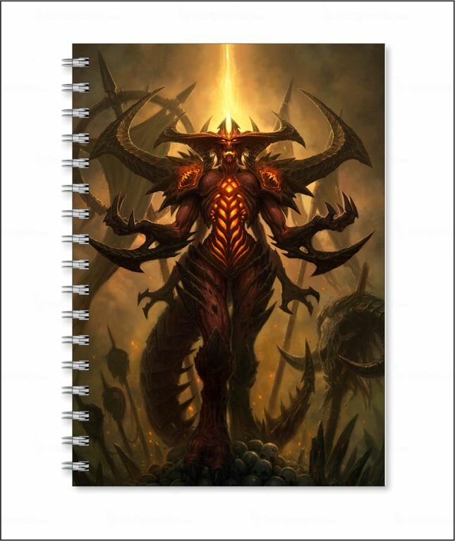 Тетрадь Diablo, Диабло №5, А4