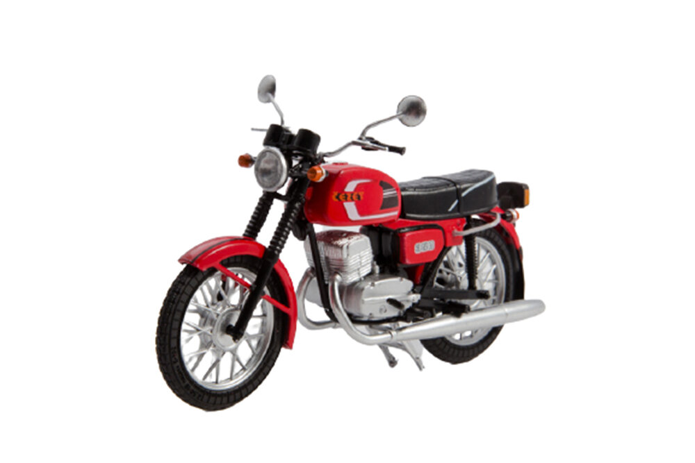 Модель коллекционная MODIMIO Мотоцикл cz 350/472 / чизета (наши мотоциклы #8)