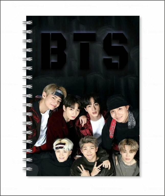 Тетрадь BTS, БТС №12, А4