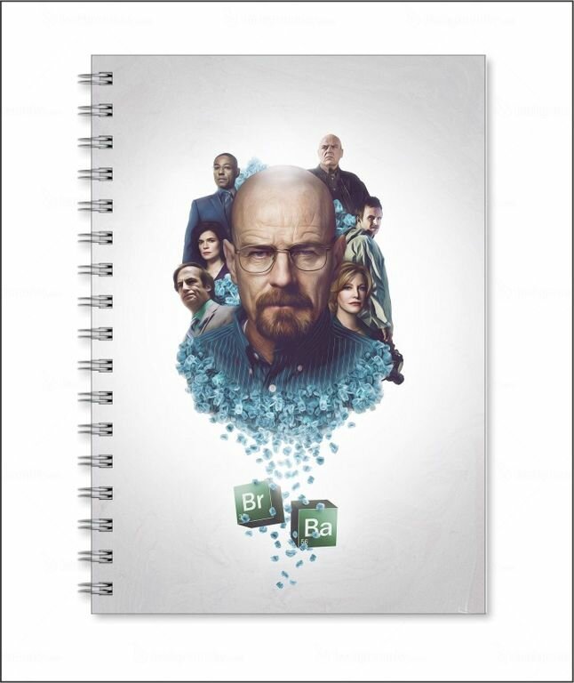 Тетрадь Во все тяжкие, Breaking Bad №7, А4