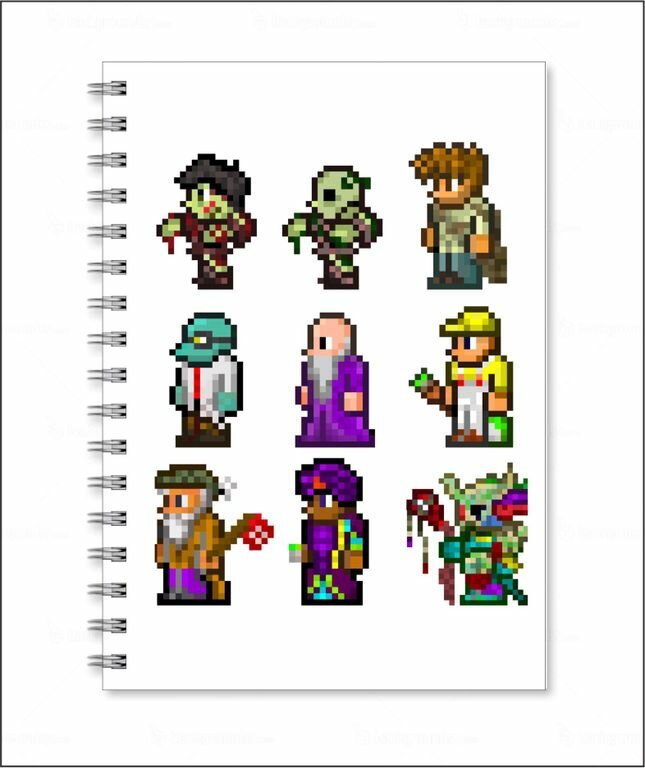 Тетрадь Terraria, Террария №10, А5