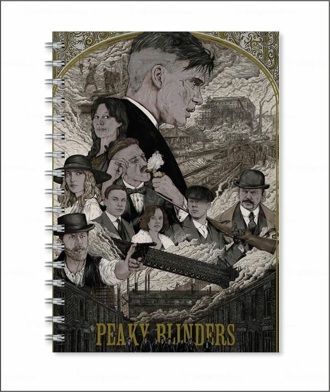 Тетрадь Острые козырьки, Peaky Blinders №9, А5