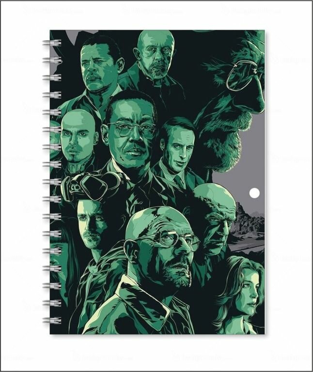 Тетрадь Во все тяжкие, Breaking Bad №6, А4