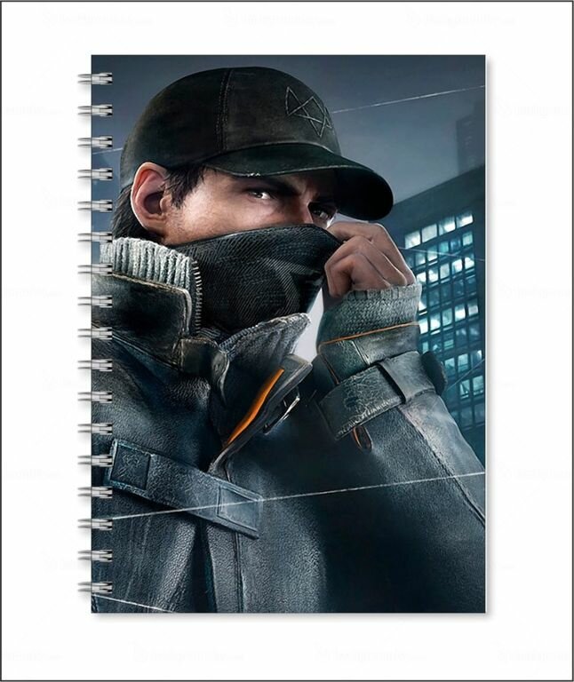 Тетрадь Watch Dogs, Сторожевые псы №1, А6 (10 на 15 см)