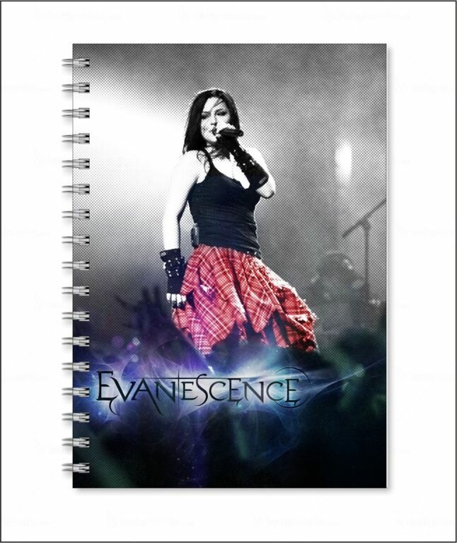 Тетрадь Evanescence, Эванесенс №7, А6